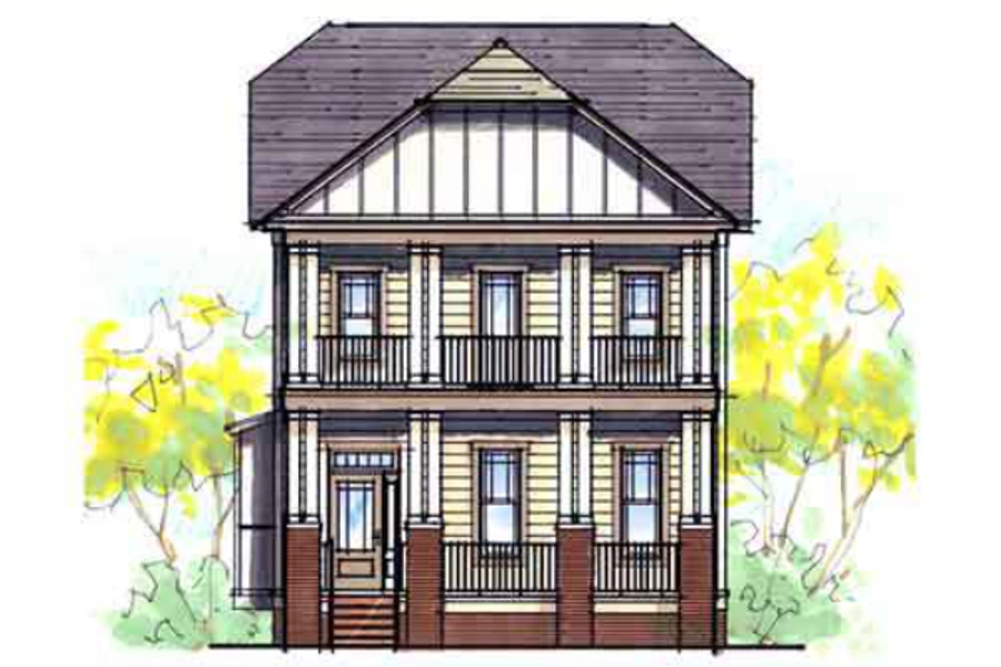 House Plans with Stacked Porches | Southern Living House Plans